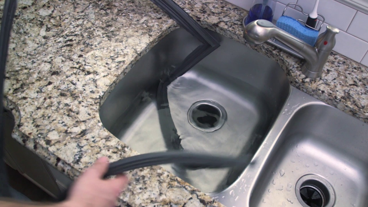 GE Appliances French Door Refrigerator Gasket Installation – Freezer Door
