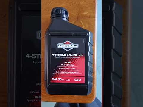 Briggs & Stratton 100006E 4 Stroke Lawn Mower Engine Oil SAE30, 1 4 Litre