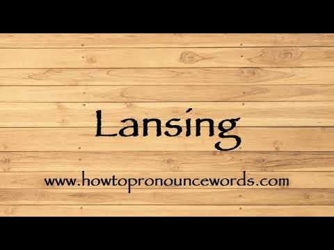 How To Pronounce Lansing ? How To say Lansing New Video