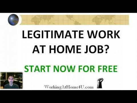 Are There Any Legitimate Work At Home Jobs
