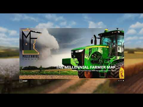 fs19 -Millennial Farms map tour by Mappers Paradise