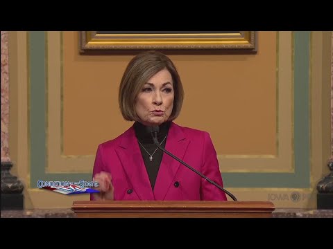 Iowa Gov. Kim Reynolds delivers her 2025 Condition of the State address