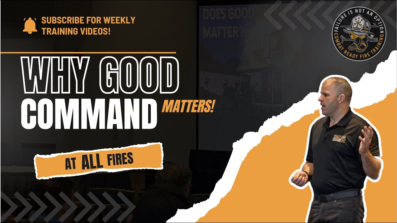 Why good command matters at ALL fires. ⚠️🔥