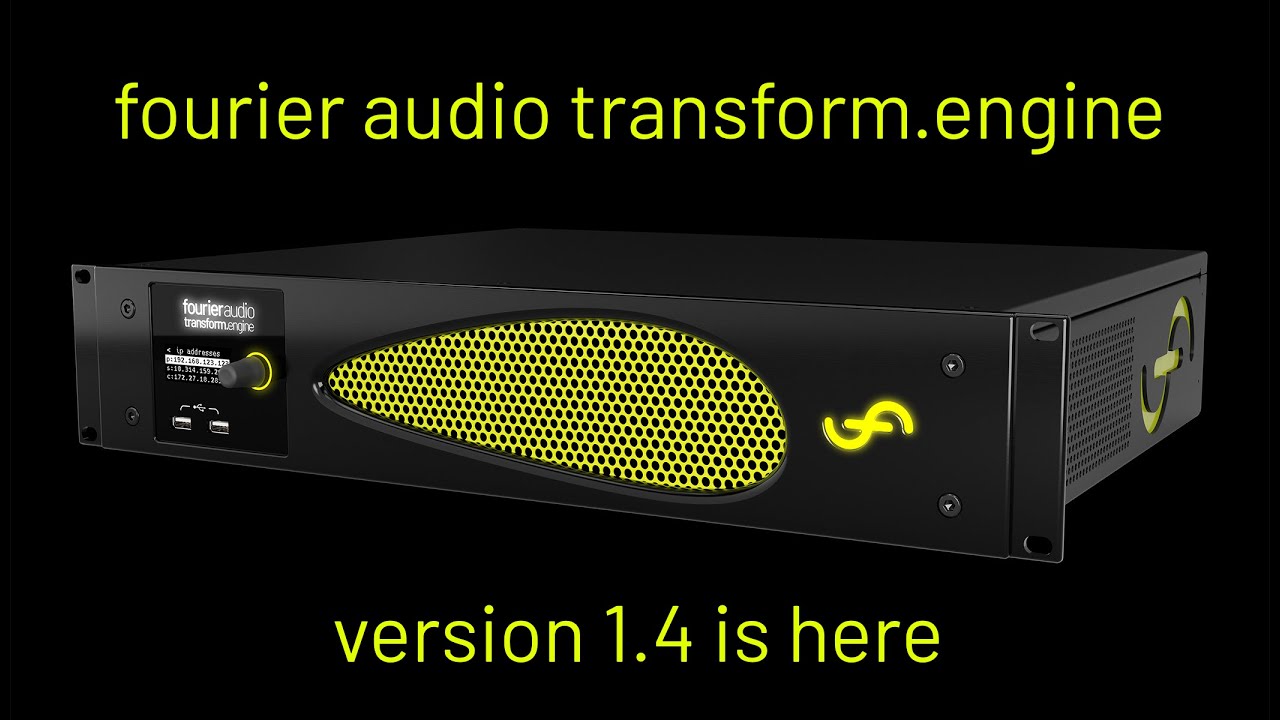 Fourier Audio v1.4 - Introduction to features