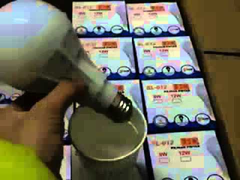Funny Promotional gifts “Hit the water will shine light bulb” -gelbert smart