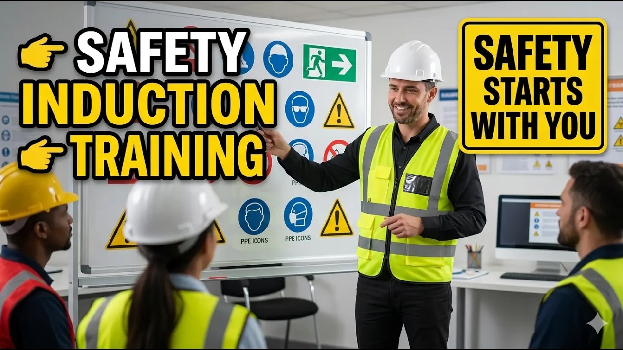 Safety Induction Training | How to Give Safety Induction on Construction & Oil Gas Sites