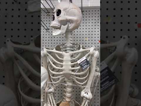 WALMART HALLOWEEN #shorts #skeleton #halloween