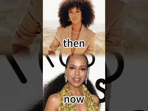 Top 10 most famous black female stars in Hollywood✨,Then and Now (part 3)