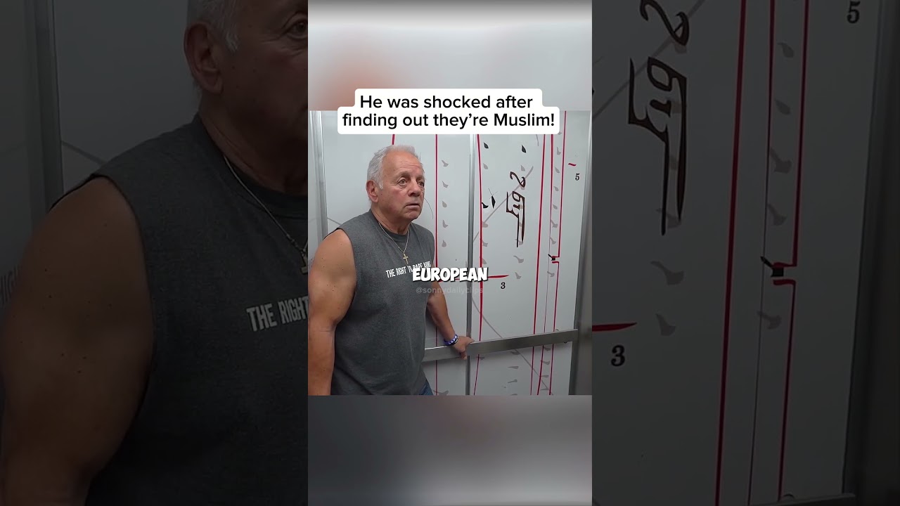 He was shocked after finding out they’re Muslims! #sonnyfaz #muslim #quran #dawah #shorts