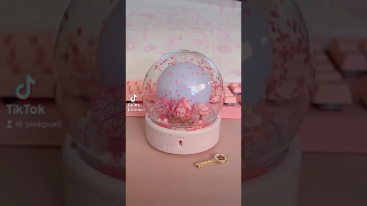 Starbucks Korea 2023 Cherry Blossom romantic moon mood light 🌸🌕💕 #starbuckssakura #starbucks