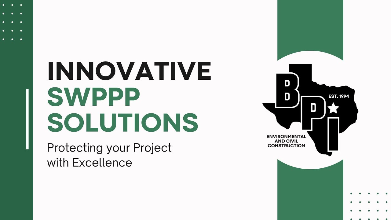 Innovative SWPPP Solutions in Central Texas | Stormwater Pollution Prevention Plan
