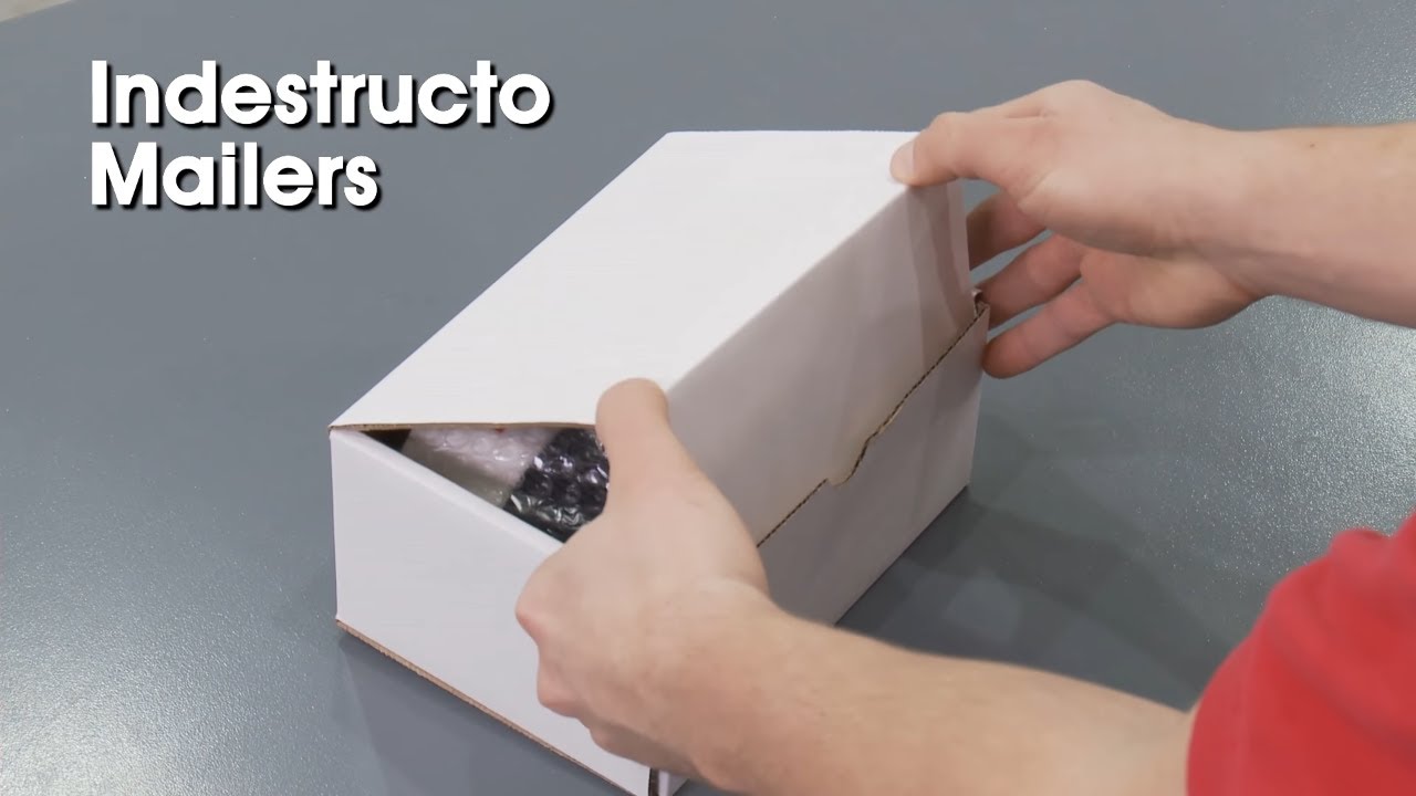 How to Assemble Indestructo Mailers