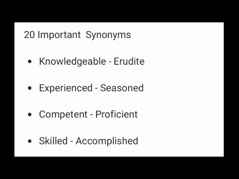 Synonyms for Exams l Learn Synonym I Examples of Synonyms l Frequently asked Synonym