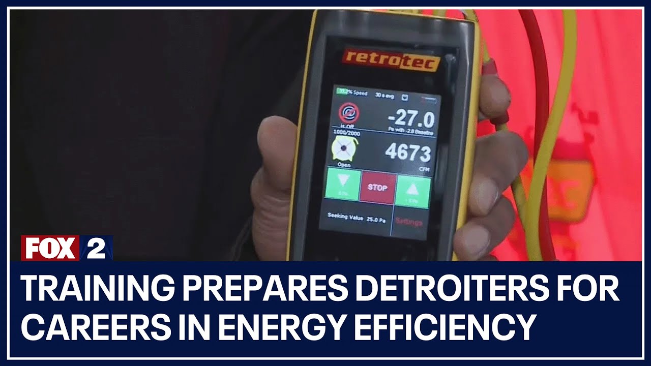 Training prepares Detroiters for careers in energy efficiency