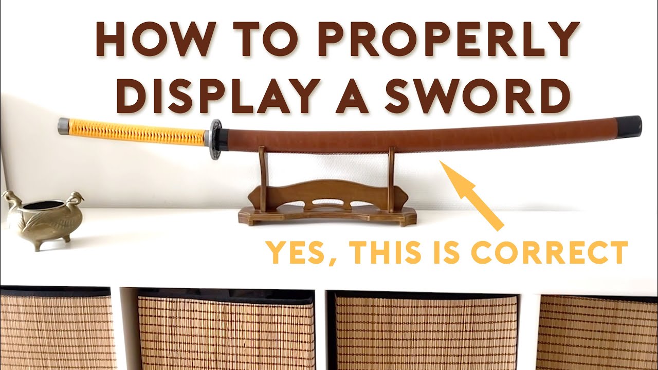How to Display a Sword
