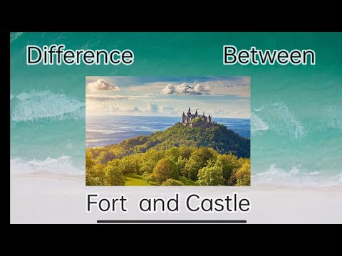 Difference between Fort and Castle|| Fort vs Castle Big difference