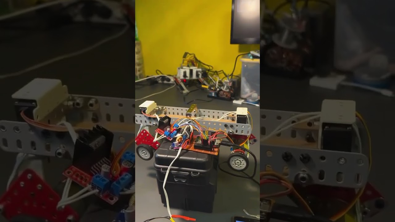 Dino with CamMate, you can get codes now on GitHub, #robotics #robot #ai #esp32 #raspberrypi #رباتیک