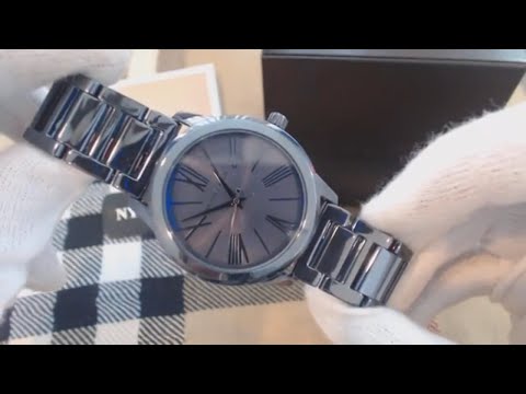 Women's Michael Kors Hartman Blue Stainless Steel Watch MK3509