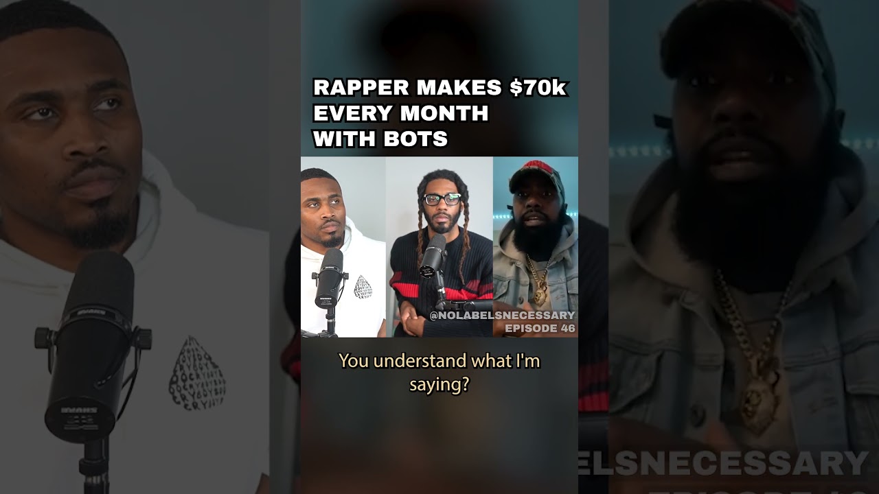 Rapper Makes $70k A Month With Spotify Bots
