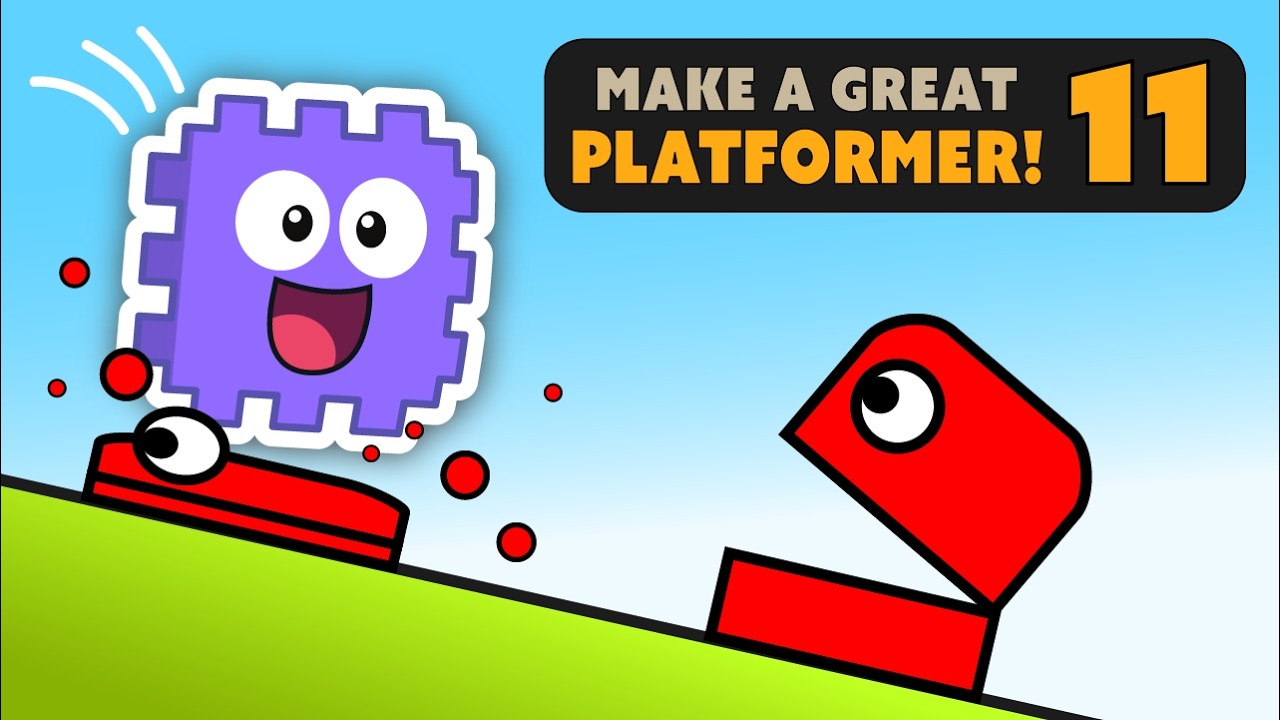 Coding Platformer Enemies | 11. Scratch Platformer Tutorial