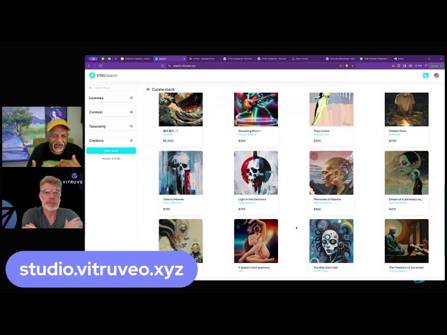 Maximizing Creator Income through Staking on Vitruvio | Galaxy.ai