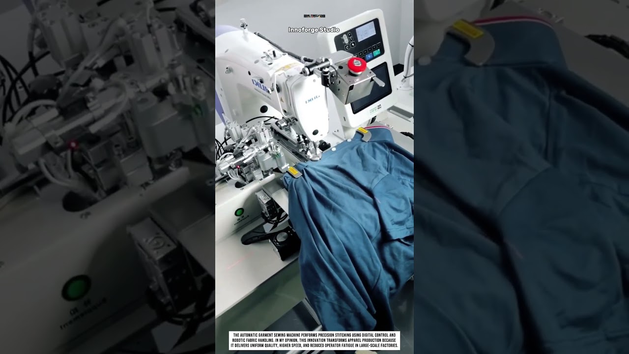 Automatic Garment Sewing Machine: Smart Stitch