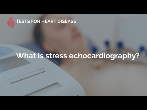 What is stress echocardiography?