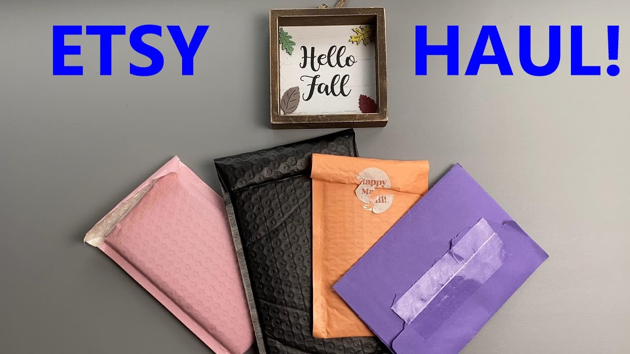 Etsy Haul - Cash Envelopes, Savings Challenges, 1K Placeholders