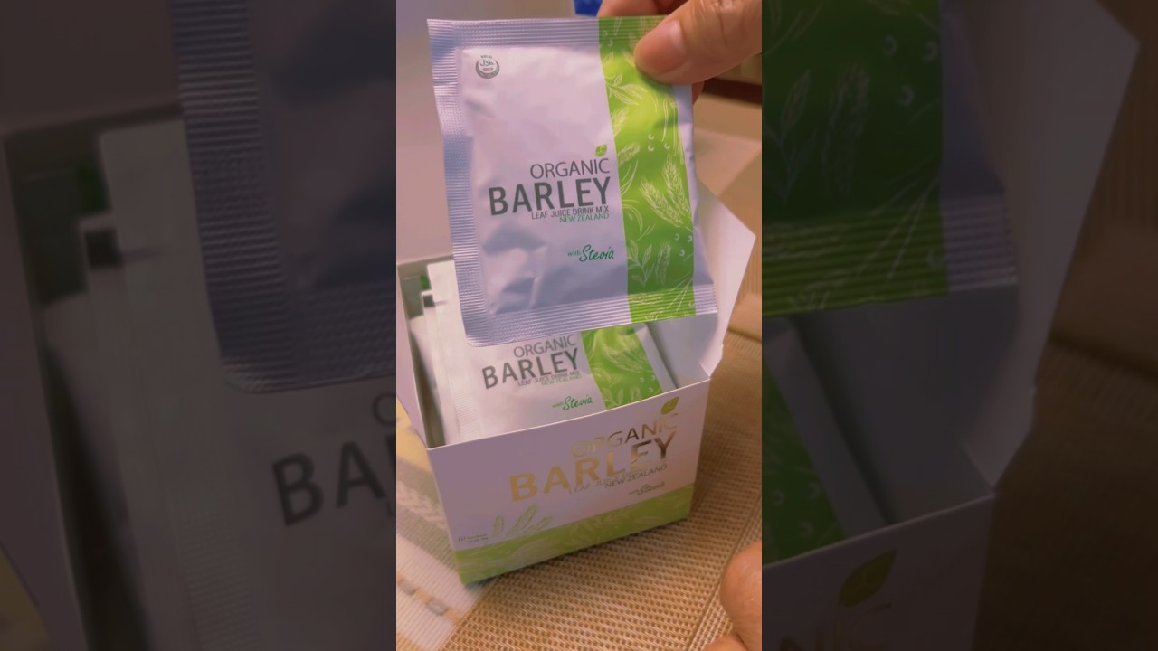 Organic Barley Juice | Milk and Water