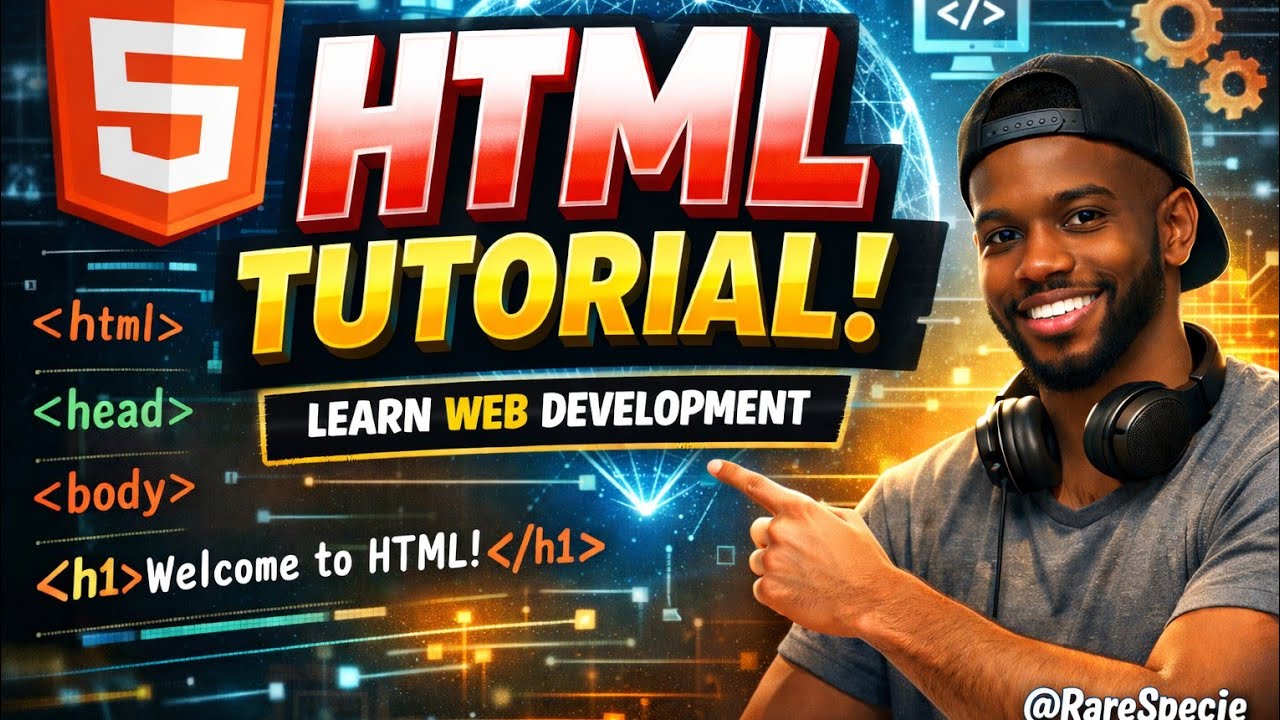 HTML Tutorial for Beginners | Learn HTML Basics Step-by-Step Introduction To Web Development