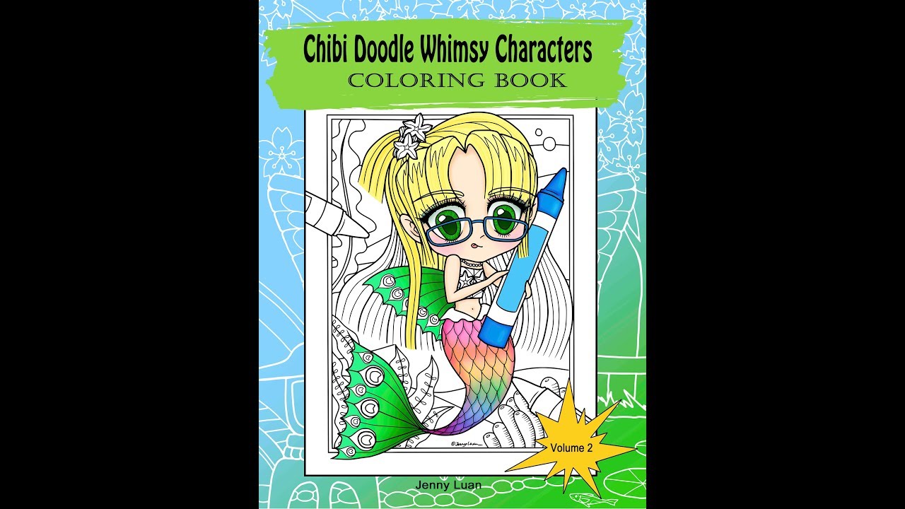chibi doodle whimsy characters Volume 2 by JennyLuanArt