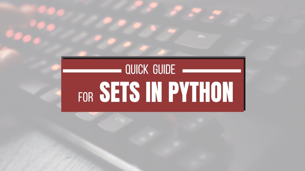 Python Sets for Data Science: Mastering Unique Collections!