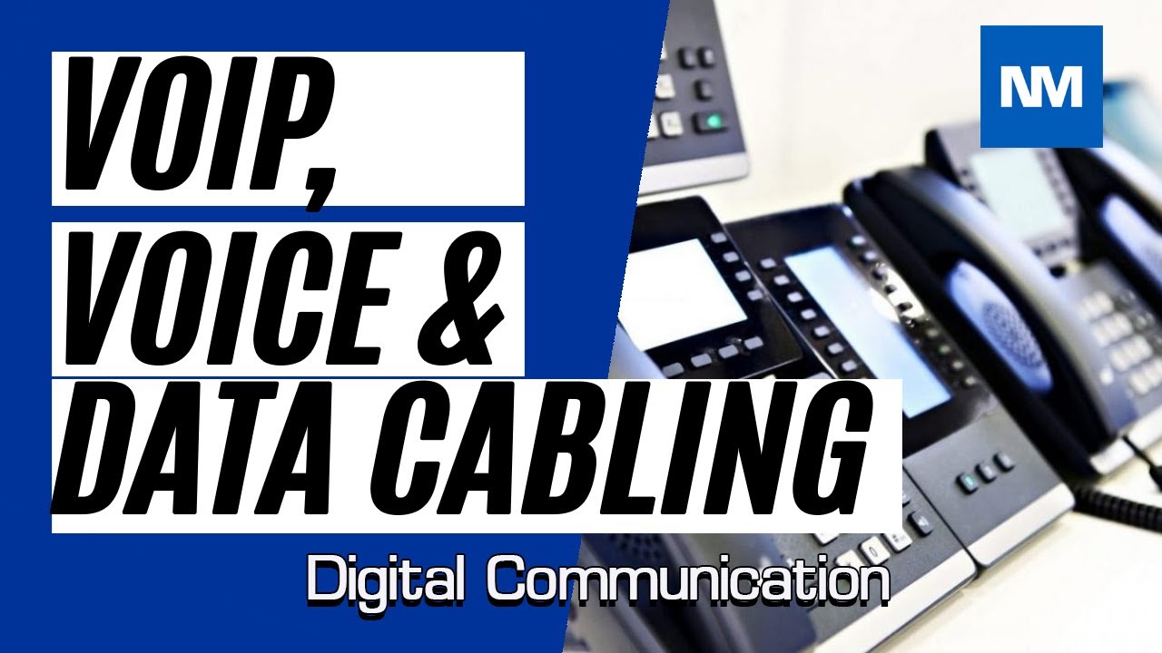 VOIP, Voice & Data Cabling in Digital Communication  (Structured Cabling for Voice and data)