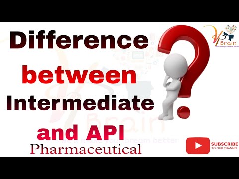 Difference Between Intermediate and API drugs substance || ICH Q7A || #pharmaceutical #vpBrain