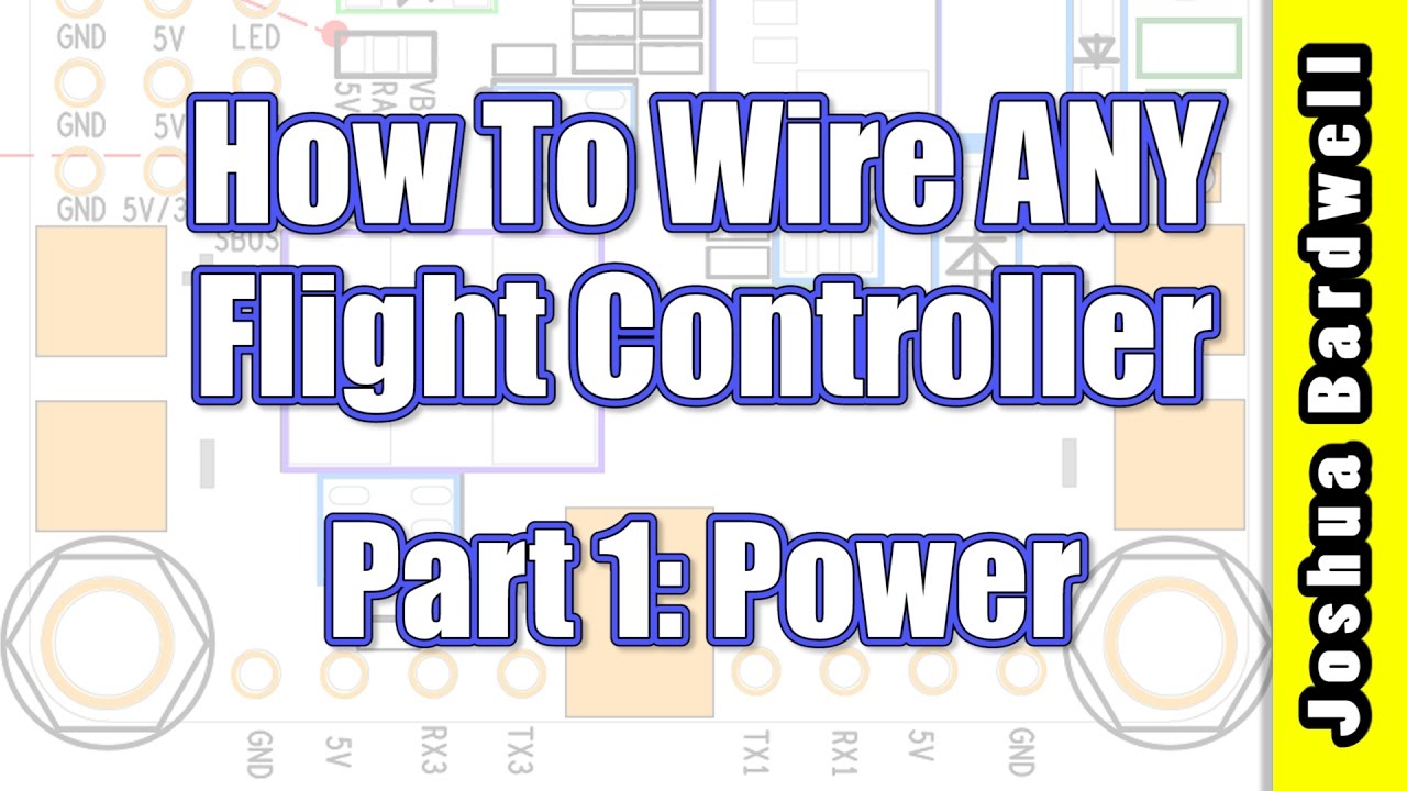 Flight Controller Wiring For Beginners - PART 1 - Power