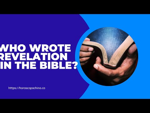 Who wrote revelation in the bible?
