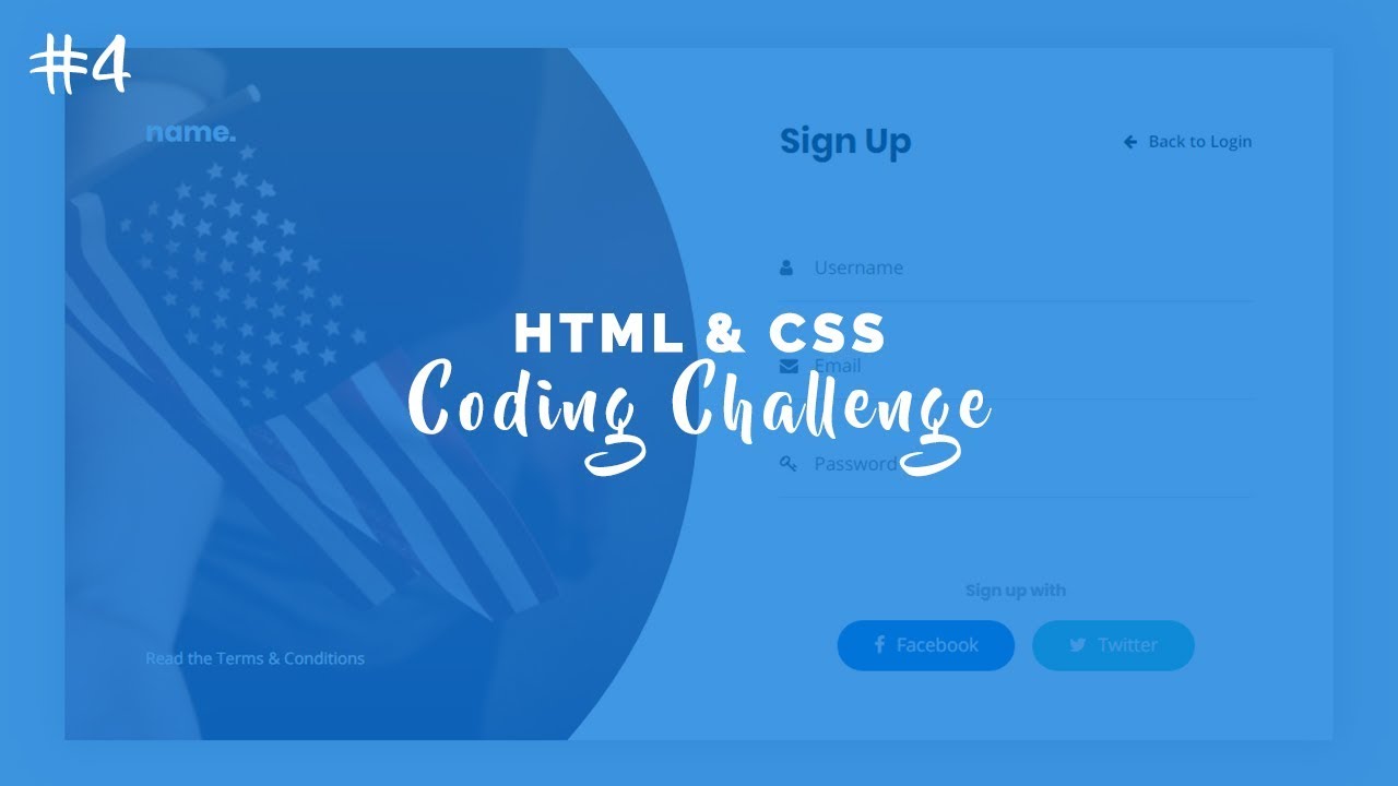 [HTML & CSS] Coding Challenge #4