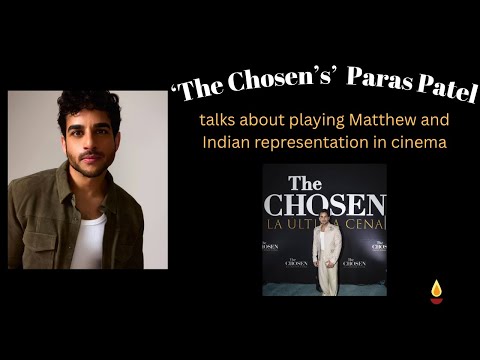 Exclusive Interview with Paras Patel | Playing Matthew in 'The Chosen' & Getting the Role
