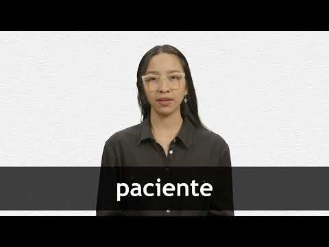 English Translation of “PACIENTE” | Collins Spanish-English Dictionary