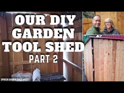 🔨 DIY Garden Tool Shed Update (Part 2) - SGD 277 🔨