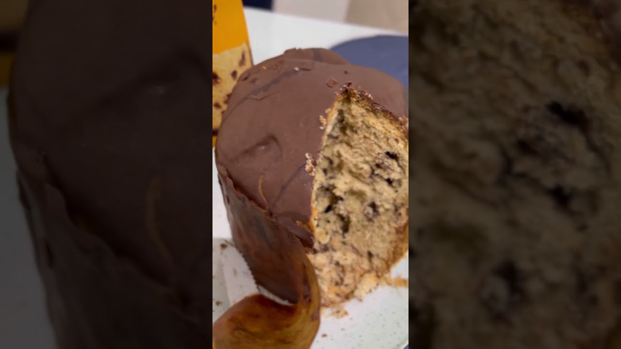 CHOCOTONE BAUDUCCO é RECHEADO? 🍫 Review Completo de Natal! #shorts