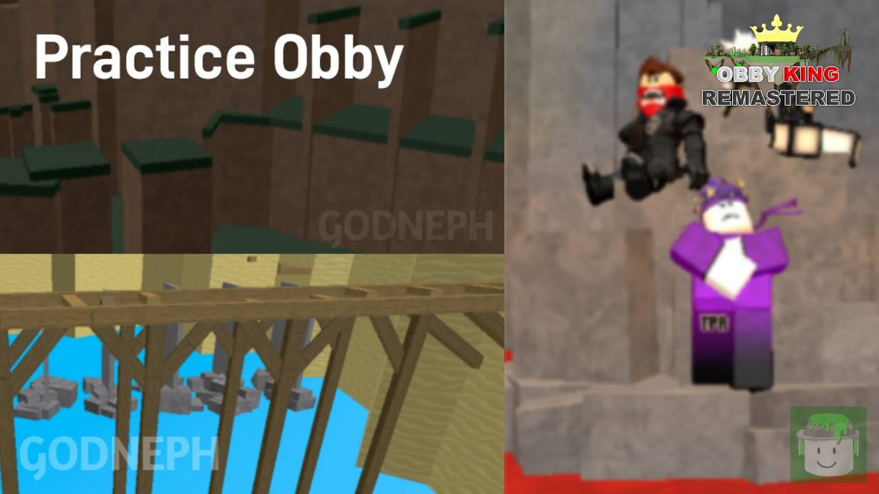 Practice Obby (Old) {Roblox Obby King Remastered}
