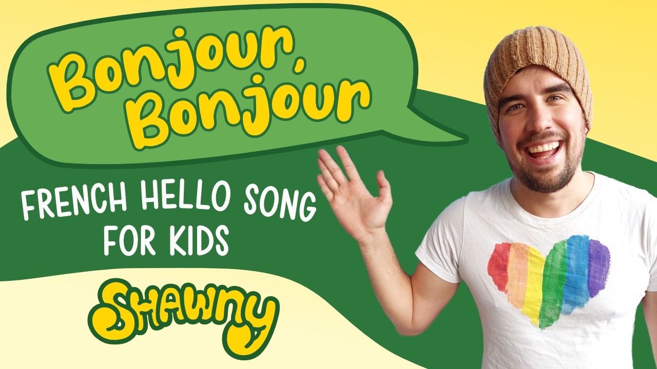 Bonjour Bonjour - French Hello Song for Kids (Alain LeLait Cover)