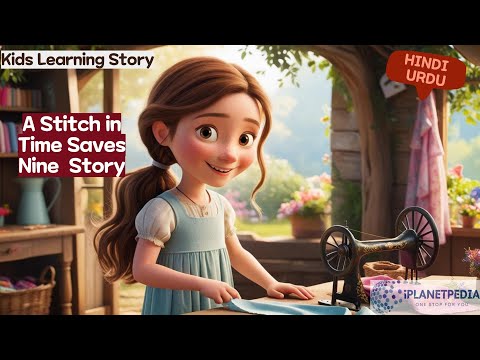Stitch in Time Saves Nine in Hindi / Urdu | Kids Classic | Bed Time Story In Hindi #kids #story