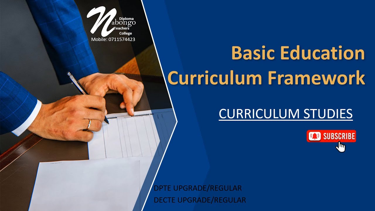 Basic Education Curriculum Framework