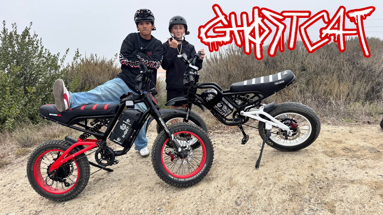 The First Ever GhostCat E Bike Ride Out 