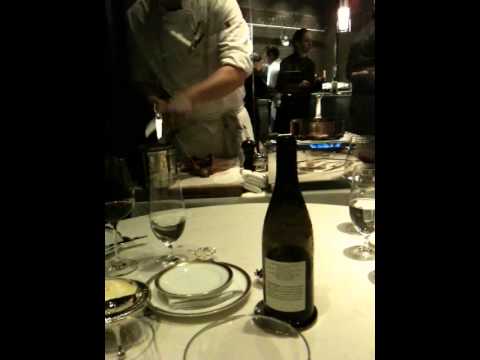 Next Restaurant - Kitchen Table - Duck Presentation (Caneton Rouennais a la Presse - 3476)