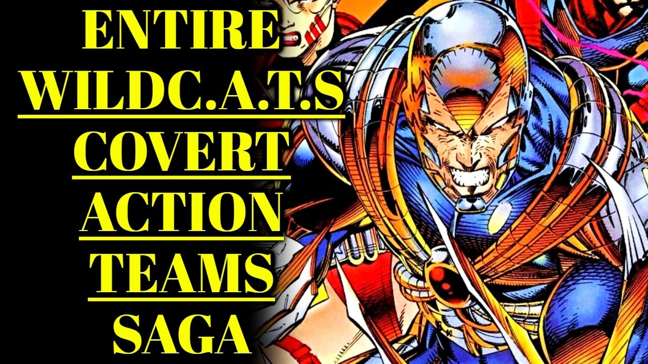 Entire WildC.A.T.s: Covert Action Teams Comic Book Saga - Where Covert Warfare Meets Cosmic Stakes