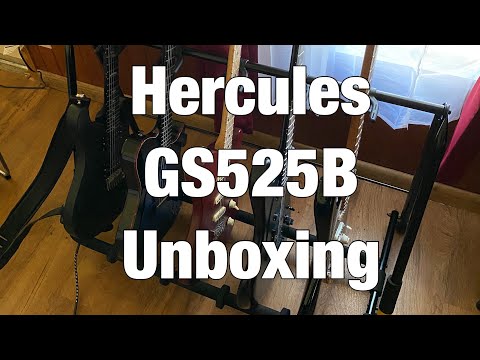 Hercules guitar rack unboxing
