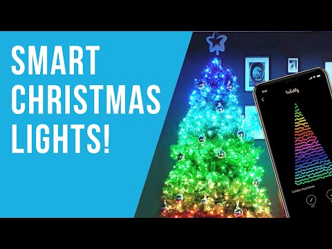 Twinkly Lights Review - The BEST Smart Christmas Lights! Twinkly Christmas Lights!